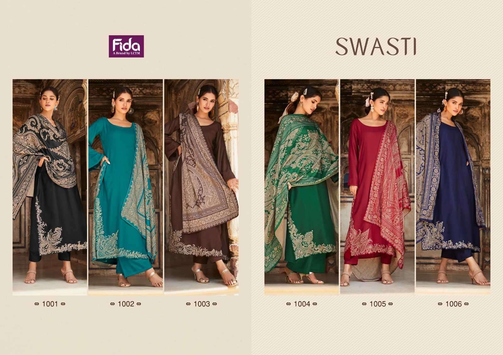 FIDA SWASTI COTTON WITH EMBRODERY LADIES SUIT SUPPLIER